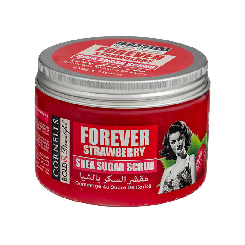BOLD & BEAUTIFUL FOREVER STRAWBERRY SHEA SUGAR SCRUB - 450G – Cornells