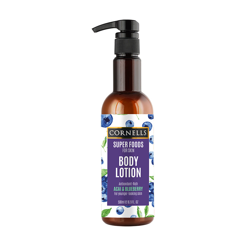 SUPER FOODS ACAI & BLUE BERRY BODY LOTION - 500ML – Cornells