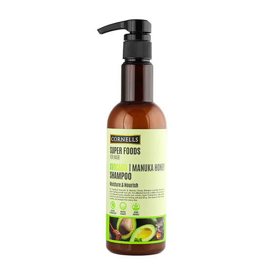 SUPER FOODS AVOCADO & MANUKA HONEY SHAMPOO - 500ML – Cornells