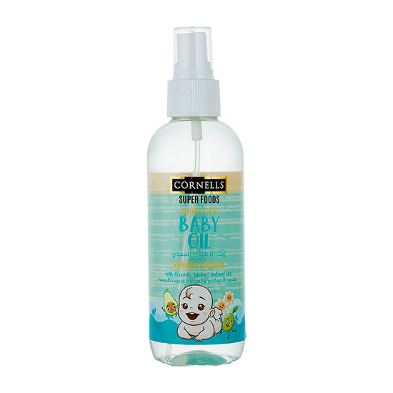 SUPER FOODS MINERAL OIL FREE BABY OIL - 200ML – Cornells
